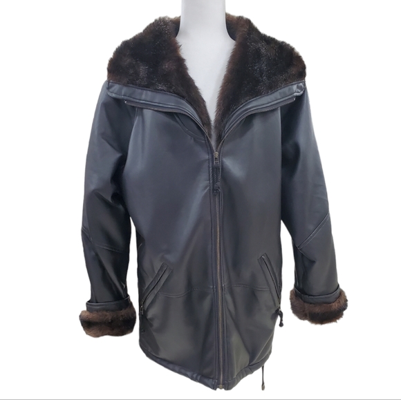 Komitor | Jackets & Coats | Komitor Coat Womens Size 416 Black Soft ...